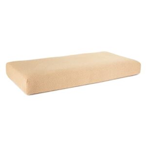 juvale large stretch couch cushion, replacement slipcover for couches, sectionals, armchairs, patio furniture, campers, chaise lounge, fits 59 to 70 inch cushions (sand)