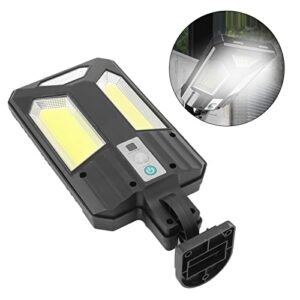 Jeanoko Solar Sensor Wall Light, Energy Saving Solar Street Light Easy to Install 3COB for Garden