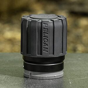 Pelican Outdoor - Rugged Silicone Camera Lens Cover - Weather Sealing Fit - Stealth Black