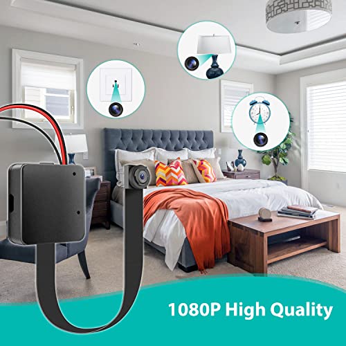 Spy Camera Hidden Camera 1080P UHD Wireless Hidden WiFi Camera with Remote View, 20 hours Battery Life Small Hidden Camera,Mini Spy Hidden Camera with Motion Detection Nanny Cam for Home Offic