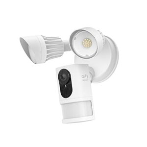 eufy security floodlight camera, 2k, no monthly fees, 2000 lumens, weatherproof, built-in ai, non-stop power (existing outdoor wiring and weatherproof junction box required)