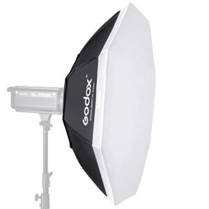 godox octagon softbox 37 inch/95cm photography light diffuser and modifier with bowens speedring mount for monolight photo studio strobe lighting