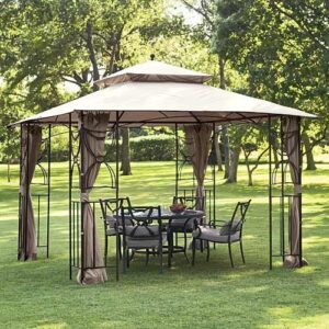 garden winds colonial estates/mika ridge/river delta gazebo replacement canopy top cover – riplock 350