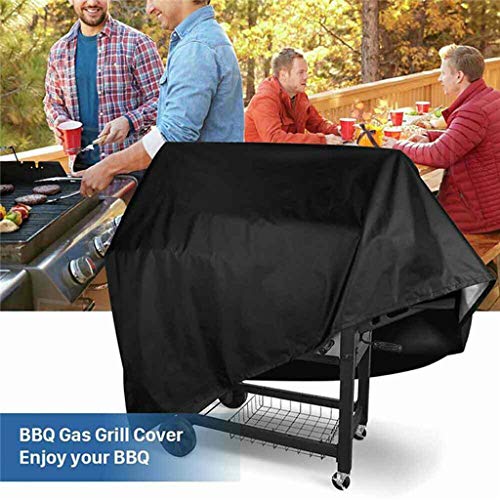 Outdoor Garden Protective with Waterproof Cover Dust-Proof Grill and Barbecue Kitchen，Dining & Bar Z Grill Grates (Black, One Size)