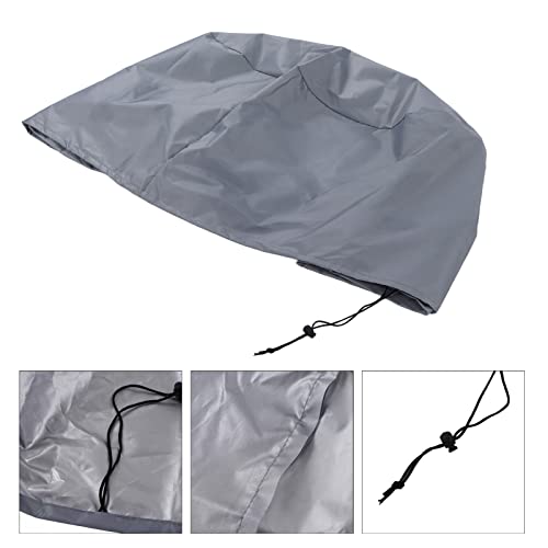 Natudeco Outdoor Barbecue Grill Cover Garden Griddle Dust Cover Waterproof Windproof UV Protection BBQ Accessories Compatible Most Small Grill