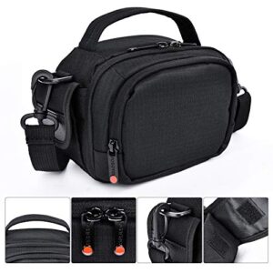 FOSOTO Camera Camcorder Case Compatible for Canon VIXIA HF R800 R700,Sony HDR-CX405 CX675 CX670 SR12 FDRAX53,Panasonic HC-V770 HC-V180 HD,RockBirds HDV-5052STR,PowerLead PL-601 Puto PLD078 HC-V770 HD