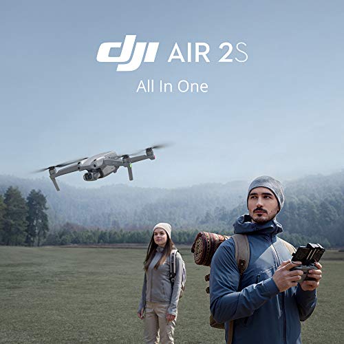 DJI Air 2S Fly More Combo with Smart Controller - Drone with 4K Camera, 5.4K Video, 1-Inch CMOS Sensor, 4 Directions of Obstacle Sensing, 31-Min Flight Time, Max 7.5-Mile Video Transmission, Gray