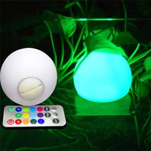 Uonlytech Outside Solar Lights Solar Floating Pool Lights, 8CM Solar Powered Lights Outdoor Decorative Night Light with, for Home Pool Garden Solar Lights Outdoor