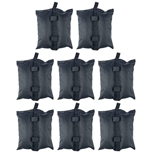 Zelerdo 8 Pack Canopy Weights Sand Bags Tent Weights for Patio Furniture, Canopy, Gazebo Tent(Sand Not Included)