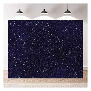 XLL Early 2000s Theme Backdrops Night Sky Star Universe Space Starry Photo Background Galaxy Stars Children Boy or Girl Birthday Party Photography Backdrops Cake Table Banner 7x5ft