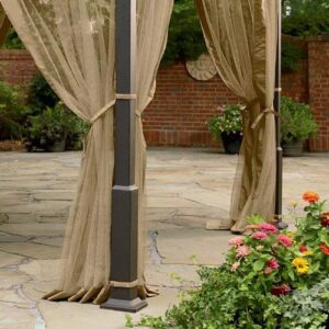 Garden Winds Peaked Top Gazebo Replacement Canopy Top Cover - RipLock 350