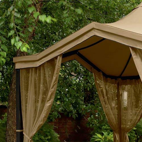 Garden Winds Peaked Top Gazebo Replacement Canopy Top Cover - RipLock 350