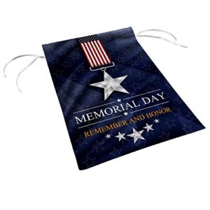 ZHONGJI Garden Flags ﻿Memorial Day Celebration Patriotism Decorative Yard Flags Double Sided Design Home Outdoor Decor All Seasons Holidays