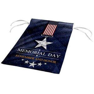 ZHONGJI Garden Flags ﻿Memorial Day Celebration Patriotism Decorative Yard Flags Double Sided Design Home Outdoor Decor All Seasons Holidays