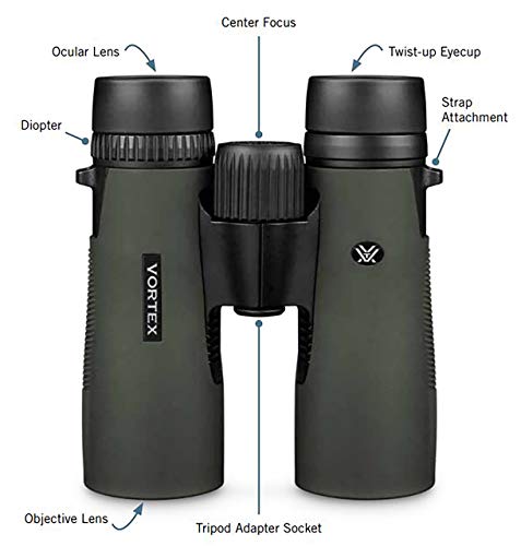 Vortex Optics Diamondback HD Binoculars 12x50