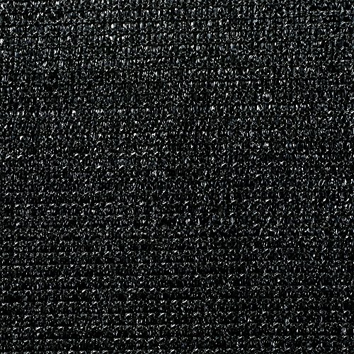 Shatex 90% Sun Shade Fabric for Pergola Cover Porch Vertical Screen, 8x12ft Black