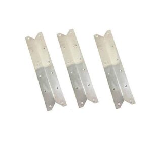 grill parts zone better homes & gardens bg1755b, bh13-101-099-02,mission bg1764b-a, mission bg1764b-b, (3-pk) stainless heat shield