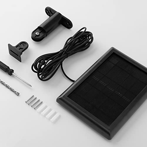 Solar Panel for Ring-Spotlight Camera Battery,Ring-Stick Up Camera Battery,Green Energy Charging for Outdoor Security Camera