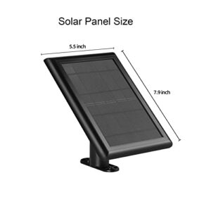 Solar Panel for Ring-Spotlight Camera Battery,Ring-Stick Up Camera Battery,Green Energy Charging for Outdoor Security Camera