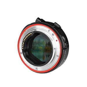 Meike MK-EFTR-C VND Drop-in Filter Auto-Focus Mount Lens Adapter for Canon EF to EOSR with Variable ND Filter and UV Filter for EOS R R5 R6 RP R7 R10 C70 Cameras