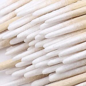 800 pcs 4 Inch Pointed Cotton Swabs Precision Microblading Cotton Tipped