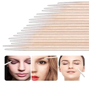 800 pcs 4 Inch Pointed Cotton Swabs Precision Microblading Cotton Tipped