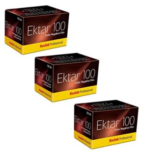 kodak ektar 100 135-36 (pack of 3)