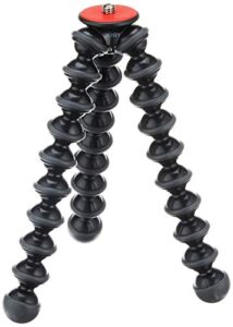 joby gorillapod 3k stand. premium flexible tripod 3k stand for pro-grade dslr cameras or devices up to 3kg (6.6lbs). black/charcoal