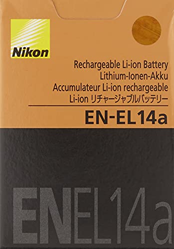 Nikon 27126 EN-EL 14A Rechargeable Li-Ion Battery (Grey)