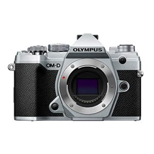 olympus om-d e-m5 mark iii body silver