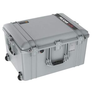 pelican air 1637 case no foam – silver