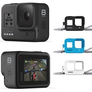 gopro hero8 black e-commerce packaging – waterproof digital action camera with touch screen 4k hd video 12mp photos live streaming stabilization