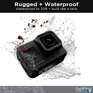 GoPro HERO8 Black E-Commerce Packaging - Waterproof Digital Action Camera with Touch Screen 4K HD Video 12MP Photos Live Streaming Stabilization