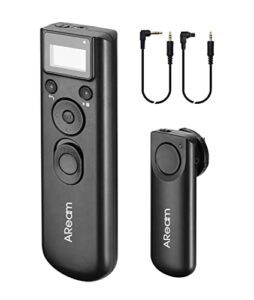 wireless digital timer remote shutter release trigger intervalometer for canon eos rebel t6 t7 80d 70d 60d 60da 77d t7i t6i t6s sl2 sl1 t5 t3 t5i t4i t3i t2i eos r m6 m5 cameras…