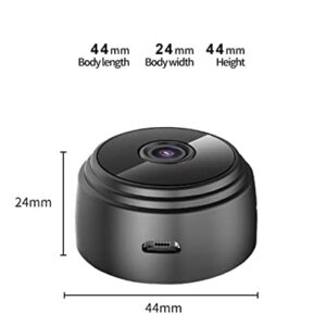 FOLENZU Lerro Mini 1080p Hd Wireless Magnetic Security Camera, Mini Spy Camera Wireless Hidden, Wireless WiFi Motion Detects Magnetic Camera, Wireless Hidden Camera Small Nanny Cam