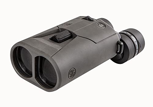 Sig Sauer ZULU6 16x42mm Schmidt-Pechan Prism Binoculars, Image Stabilized, Graphite, SOZ61601