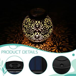 12 Pack Replacement Solar Light Parts Solar Light Replacement Tops Waterproof LED Solar Panel Lantern Lid Light Outdoor Solar Light Replacement Top Kit for Hanging Lanterns Patio Decor (2.76 in)