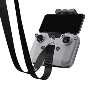 arzroic skin-friendly lanyard neck strap with clip/mount for dji mini 2/mini 2 se/air 2s/mavic 3/fpv/mavic air 2 accessories dji rc-n1 remote controller strap lanyard