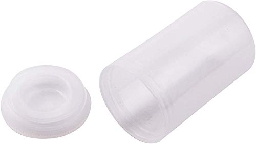 35mm Caliber Plastic Film Canisters-20pc (Clear)