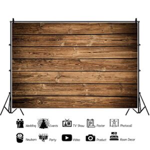 OFILA Wooden Backdrops 7x5ft Wood Backdrop Photography Background Wood Backdrop for Party Rustic Photo Backdrop Baby Photo Shoot Wood Floor Backdrop Cake Smash Photography Rustic Wooden Backdrop