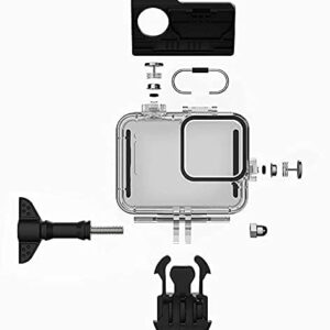 FitStill 60M Waterproof Case for Go Pro Hero 8 Black, Protective Underwater Dive Housing Shell with Bracket Accessories for Go Pro Hero8 Action Camera