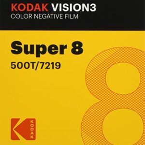 Kodak Super 8 Color Negative VISION3 500T 7219/50' Cartridge