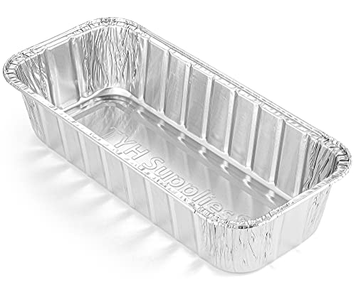 50 Pack Grease Drip Pan Liners | Compatible with Weber Genesis II LX 400 & 600, Summit 400 & 600 Gold & Platinum 6-burner Series, SmokeFire EX4, EX6 | Disposable Aluminum BBQ Drip Tray | 11 x 5 Inch