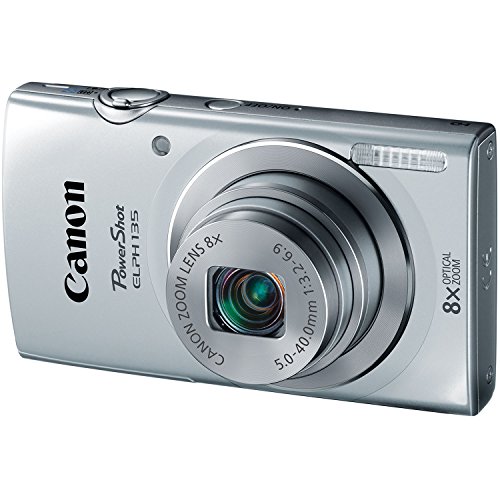 Canon PowerShot ELPH135 Digital Camera (Silver) (Discontinued by Manufacturer)