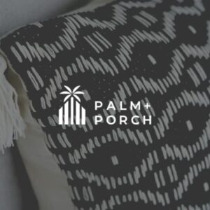 Palm and Porch - Boho Outdoor Pillow Covers - 20x20 Set of 2 - Woven Water Resistant Outdoor Pillows for Patio Furniture - Black and White Outdoor Pillows with Tassels