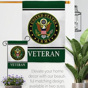 USA Decoration Army Veteran Garden Flag Armed Forces Rangers United State American Military Retire Official House Decoration Banner Small Yard Gift Double-Sided, 13"x 18.5", Made in USA