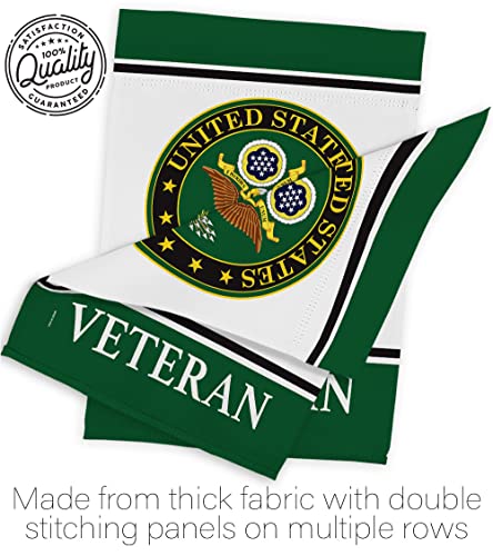 USA Decoration Army Veteran Garden Flag Armed Forces Rangers United State American Military Retire Official House Decoration Banner Small Yard Gift Double-Sided, 13"x 18.5", Made in USA