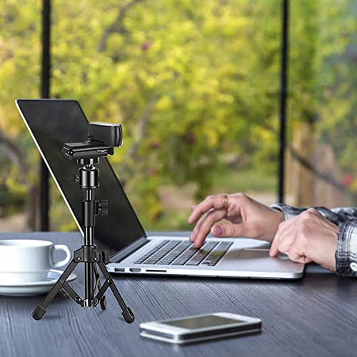 Webcam Tripod Stand Extendable Desktops Tripod for Camera/Phone/Webcam, Desk Tripod Mount Holder Compatible with Logitech Stream Webcam C925e C922x C922 C930e C930 C920 C615 /Camera/iPhone/Ring Light