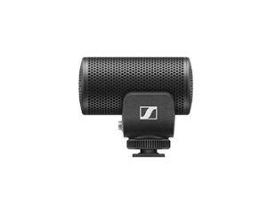 sennheiser professional mke 200 directional on-camera microphone with 3.5mm trs and trrs connectors for dslr, mirrorless & mobile,auxiliary