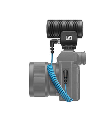 Sennheiser Professional MKE 200 Directional On-Camera Microphone with 3.5mm TRS and TRRS Connectors for DSLR, Mirrorless & Mobile,Auxiliary